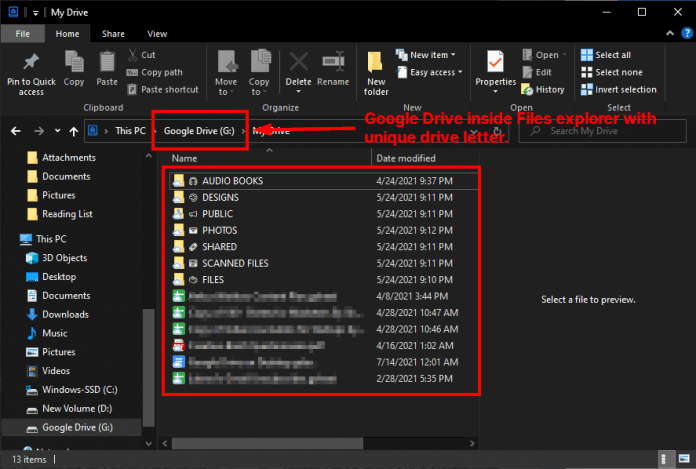 How to Add Google Drive to File Explorer in 2025