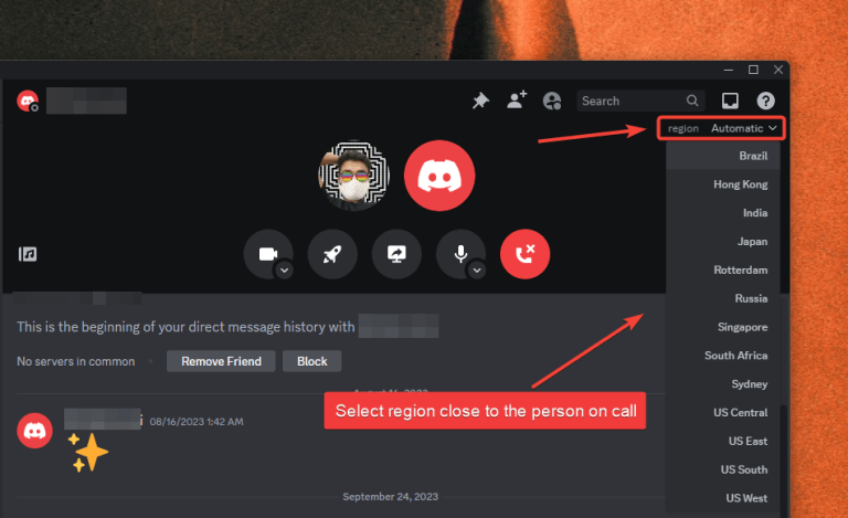How to change Discord server region? - MrNoob